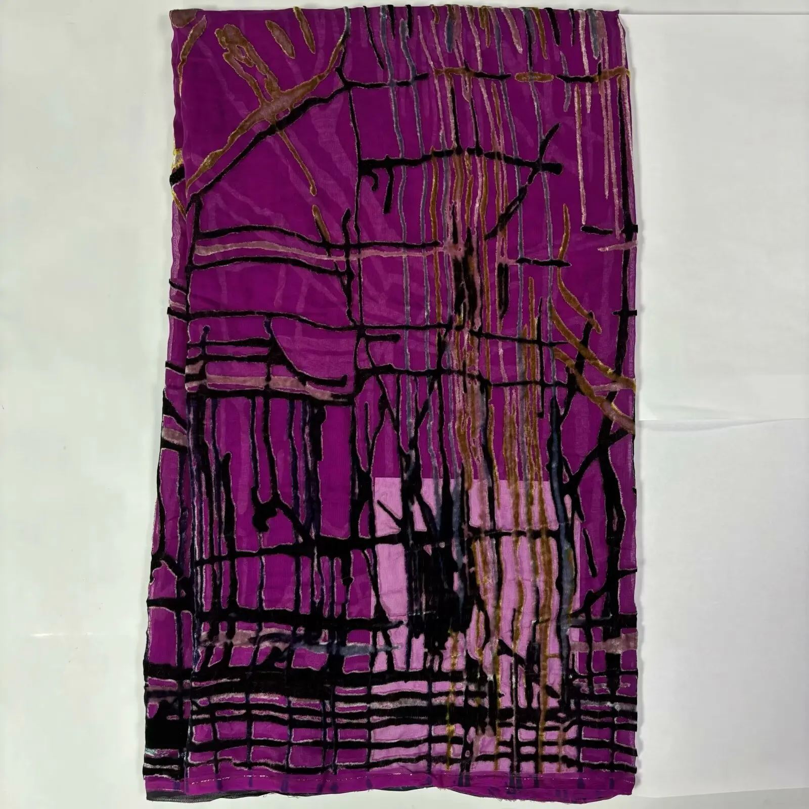 Velvet-Silk-Tulle-Fabrics-for-Women-Burnout-Jacquard-Dress-Burnt-out ...