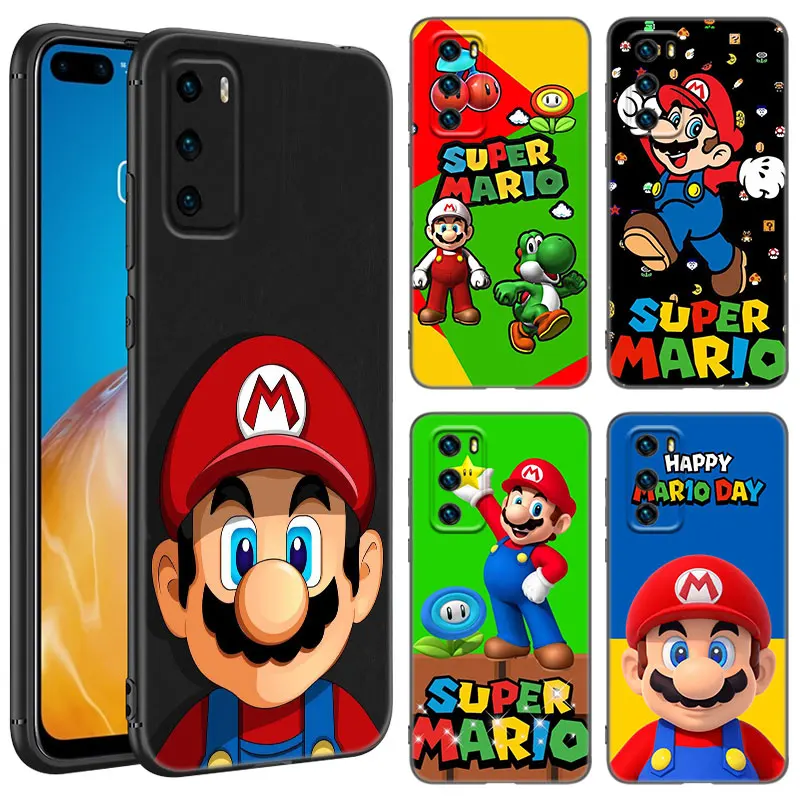 M-Mario-Bros-Game-Phone-Case-For-Huawei-Pura-70-Ultra-P20-P30-P40-Lite ...