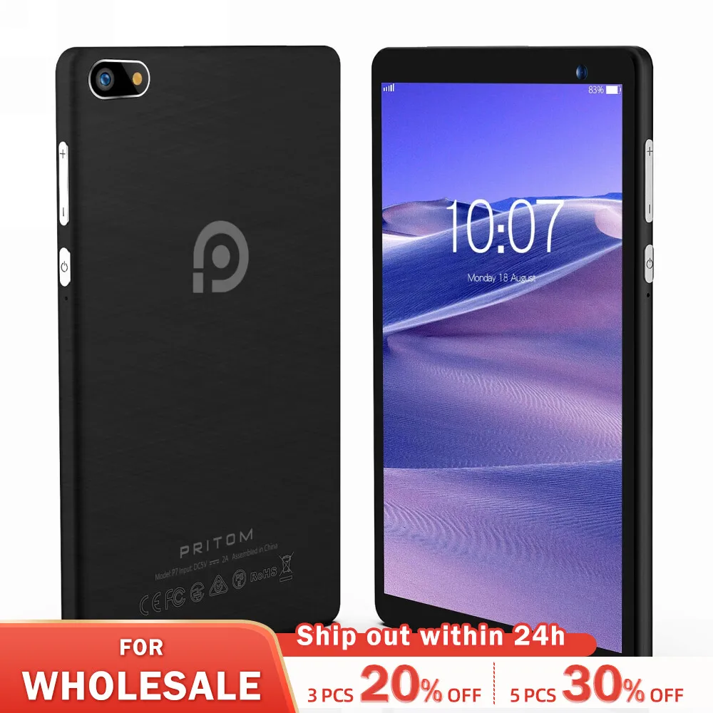 PRITOM-7-Inch-Tablet-PC-32-GB-Android-11-with-Quad-Core-Processor-HD ...