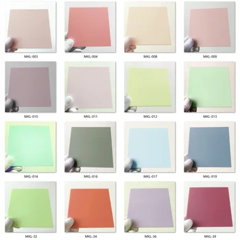 1-Sided Matte Opaque Acrylic Sheet /PMMA, 3.0mm Thick, 16 Colors To ...