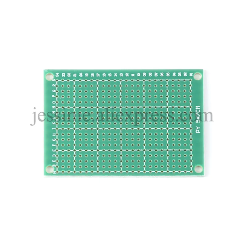 Prototype PCB Board 10Pcs 5 X 7 Cm DIY Prototype Paper PCB Universal ...