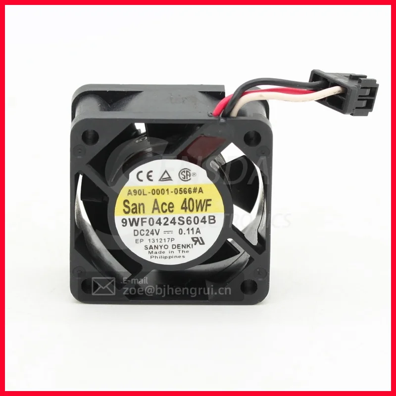 9WF0424S604B-A90L-0001-0566-A-24V-DC-0-11A-40x40x20mm-4020-9-2CFM ...