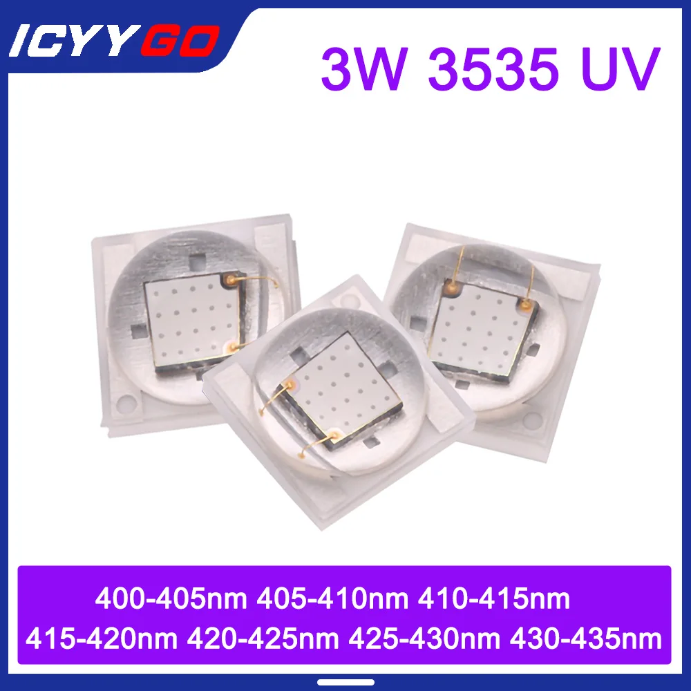 3W-3535-UV-400nm-405nm-410nm-415nm-420nm-425nm-430nm-435nm.jpg