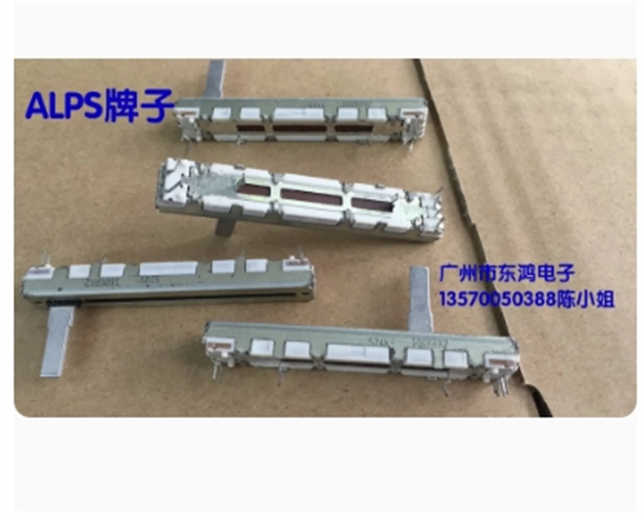 1-PCS-Japan-ALPS-Alps-6cm-sliding-potentiometer-B100K-2-dual-channel ...