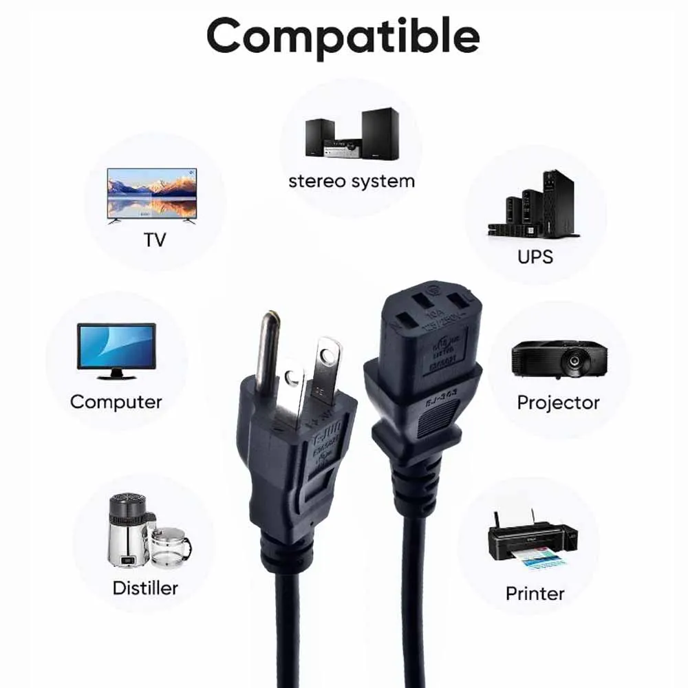 Computer Power Cord Types
