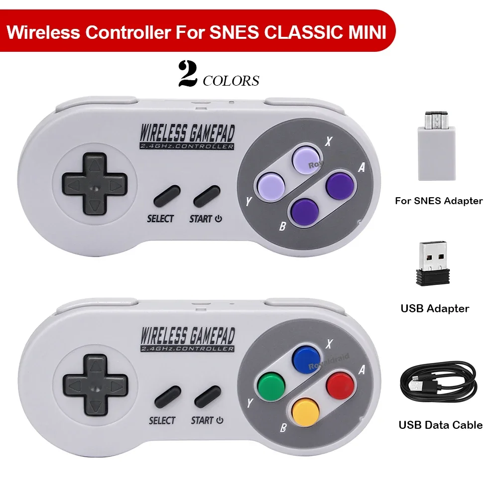 Mando inalámbrico para SNES, Mini PC, Windows, Switch OLED y NS Switch ...
