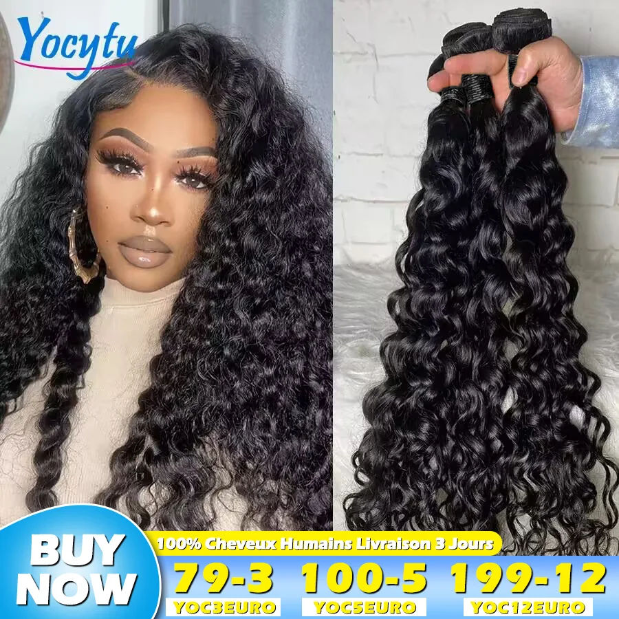 20-22-24-Inches-Water-Wave-Bundles-YOCYTU-Curly-Bundles-Human-Hair-12A ...