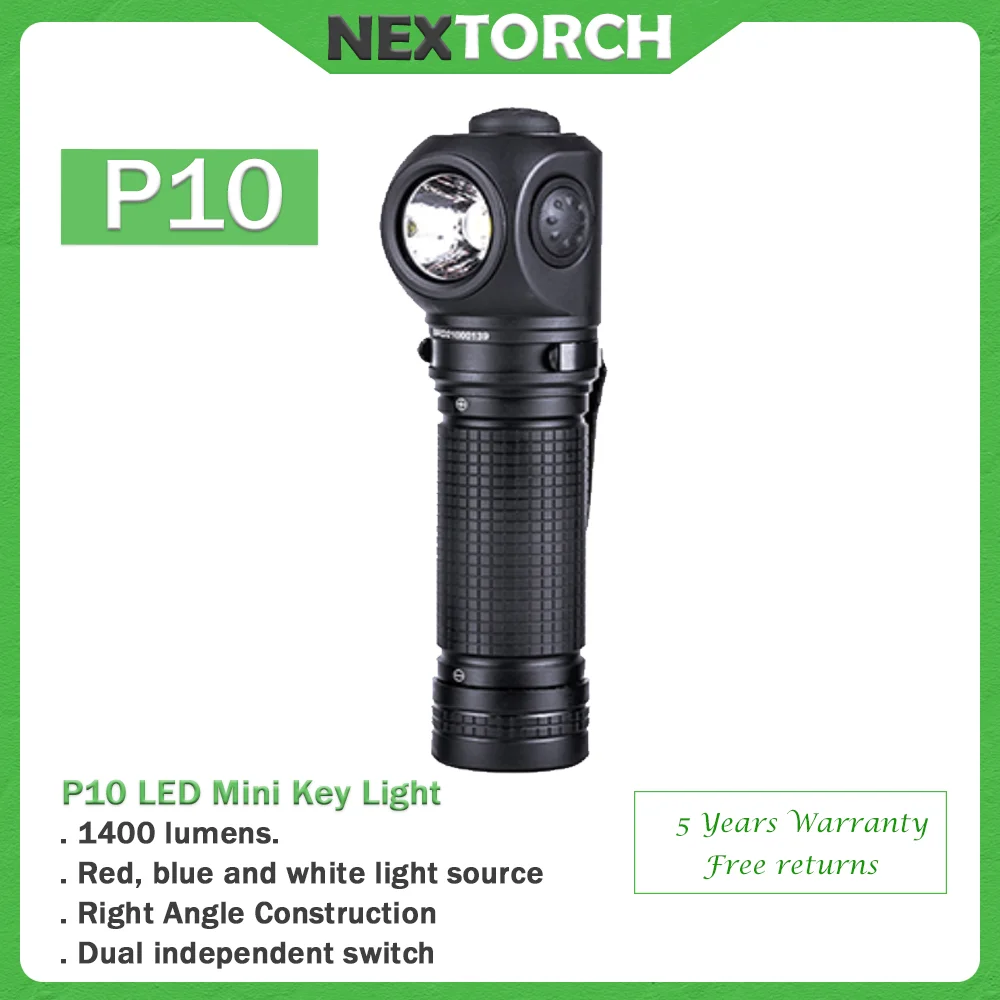 Nextorch-P10-Mini-tactical-torch-multi-function-cornerlight-red-blue ...