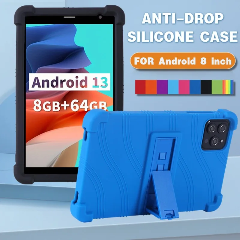 For-PRITOM-TAB-Android-8-inch-Tablet-Kickstand-Coat-Shockproof-Cover ...