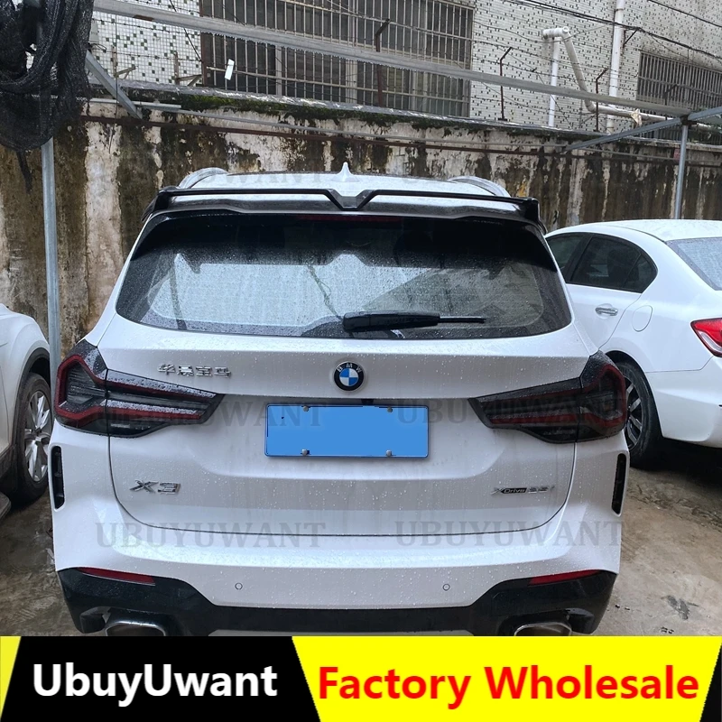 For Bmw New X3 G01 2018-2022 Rear Trunk Spoiler Abs Material Black Or ...