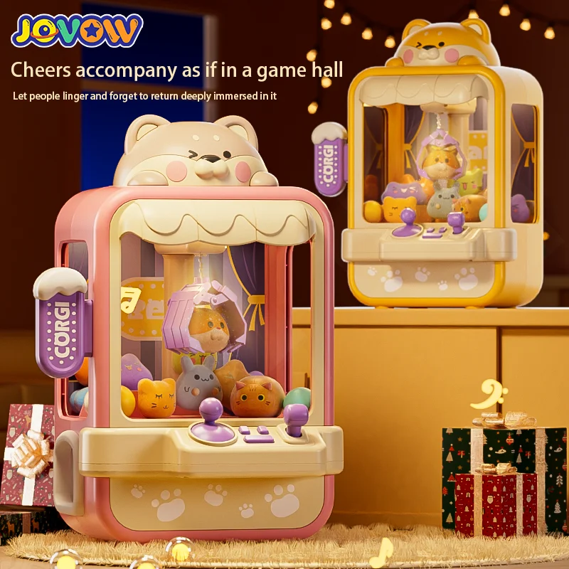 Automatic-Doll-Machine-Toy-for-Kids-Mini-Cartoon-Coin-Operated-Play ...