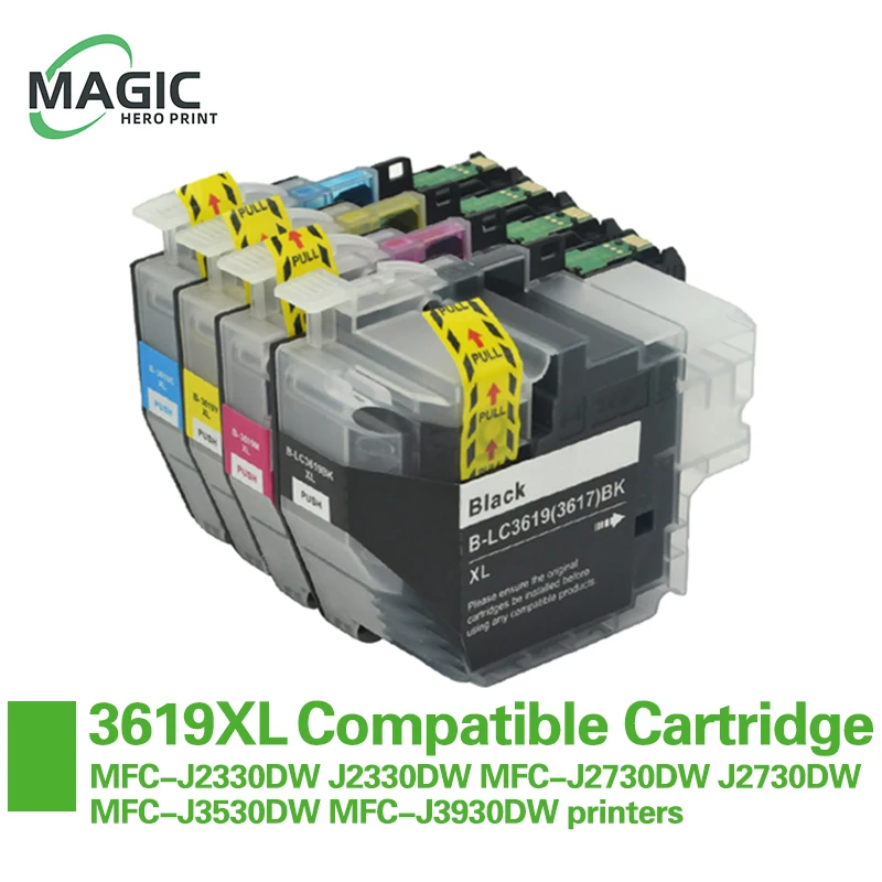 NEW-LC3617-LC3619-XL-Compatible-InkCartridge-For-BrotherMFC-J2330DW ...