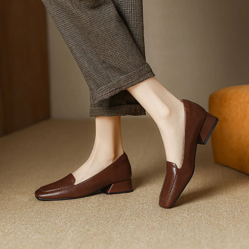 Phoentin-Large-Size-Women-s-Shoe-Slip-On-Dress-Shoes-For-Ladies-Squre ...