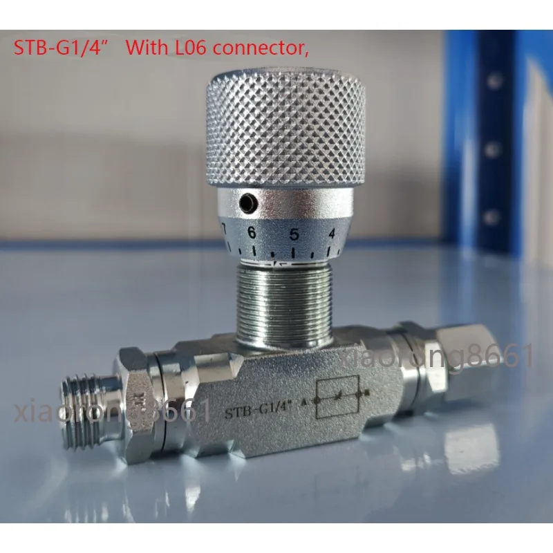 1/4" L06 bidirectional hydraulic restrictor valve STB-G1/4 For Mini ...