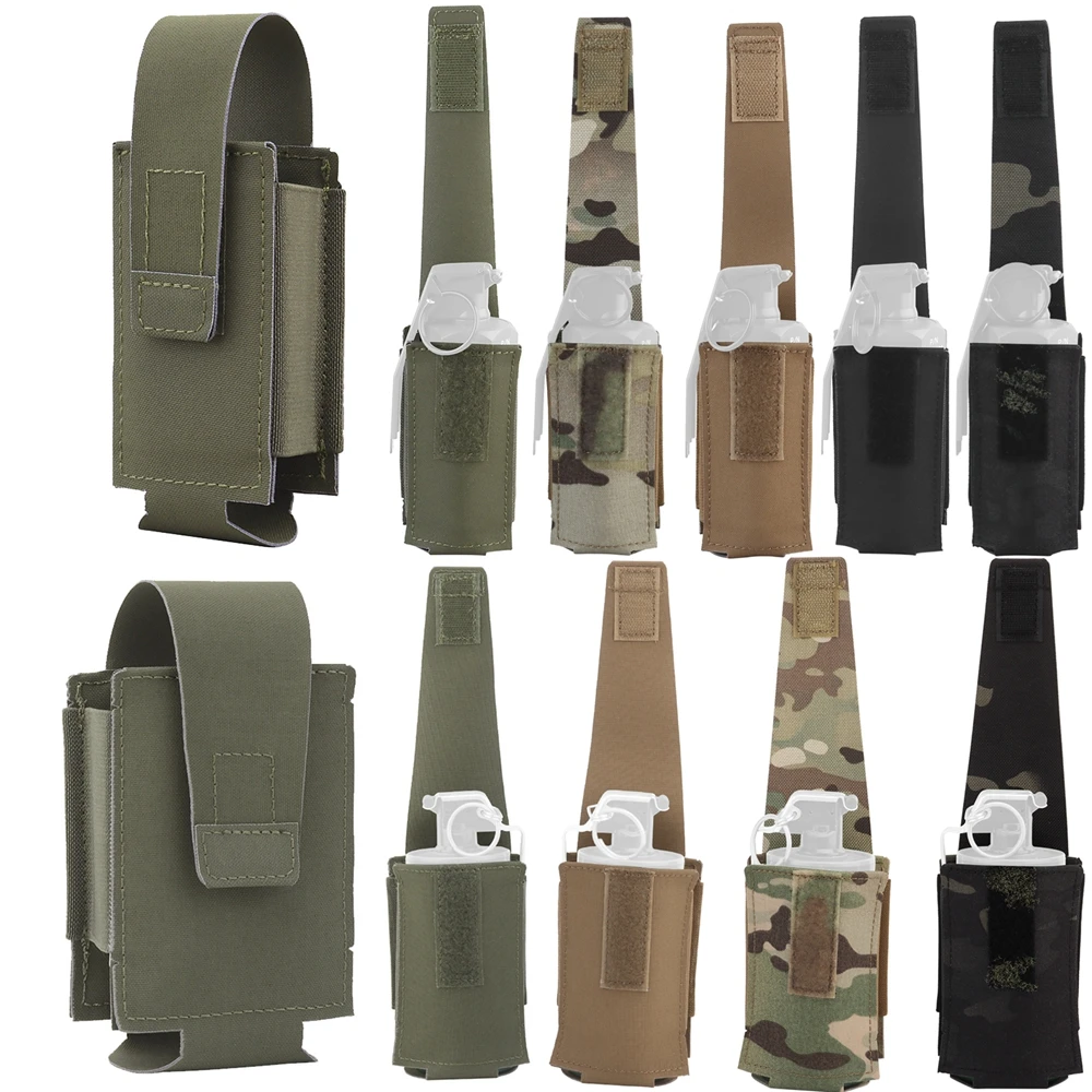 Tactical Shocking Bomb Pouch Molle Smoke Bomb Pouch Flashlight Holder ...