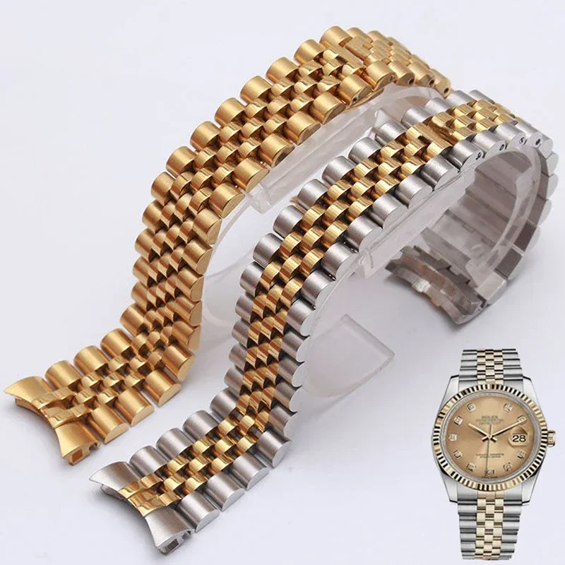 Watch Accessories Band FOR ROLEX SUB Dayton Wrist Strap 13mm 17mm 20mm ...