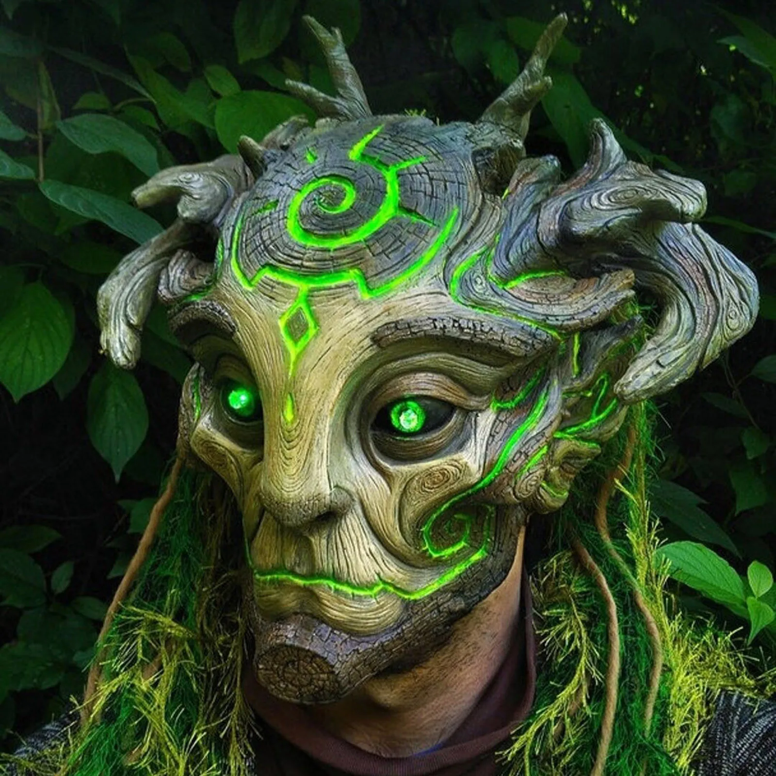 Halloween-Horror-Mask-3d-Reality-Full-Head-Forest-Sage-Mask-Cosplay-Elf ...