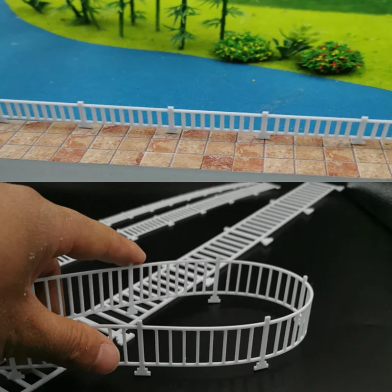 Ho-Scale-Railing-Model-1-87-1-50-1-35-1-24-Isolation-Guardrail ...