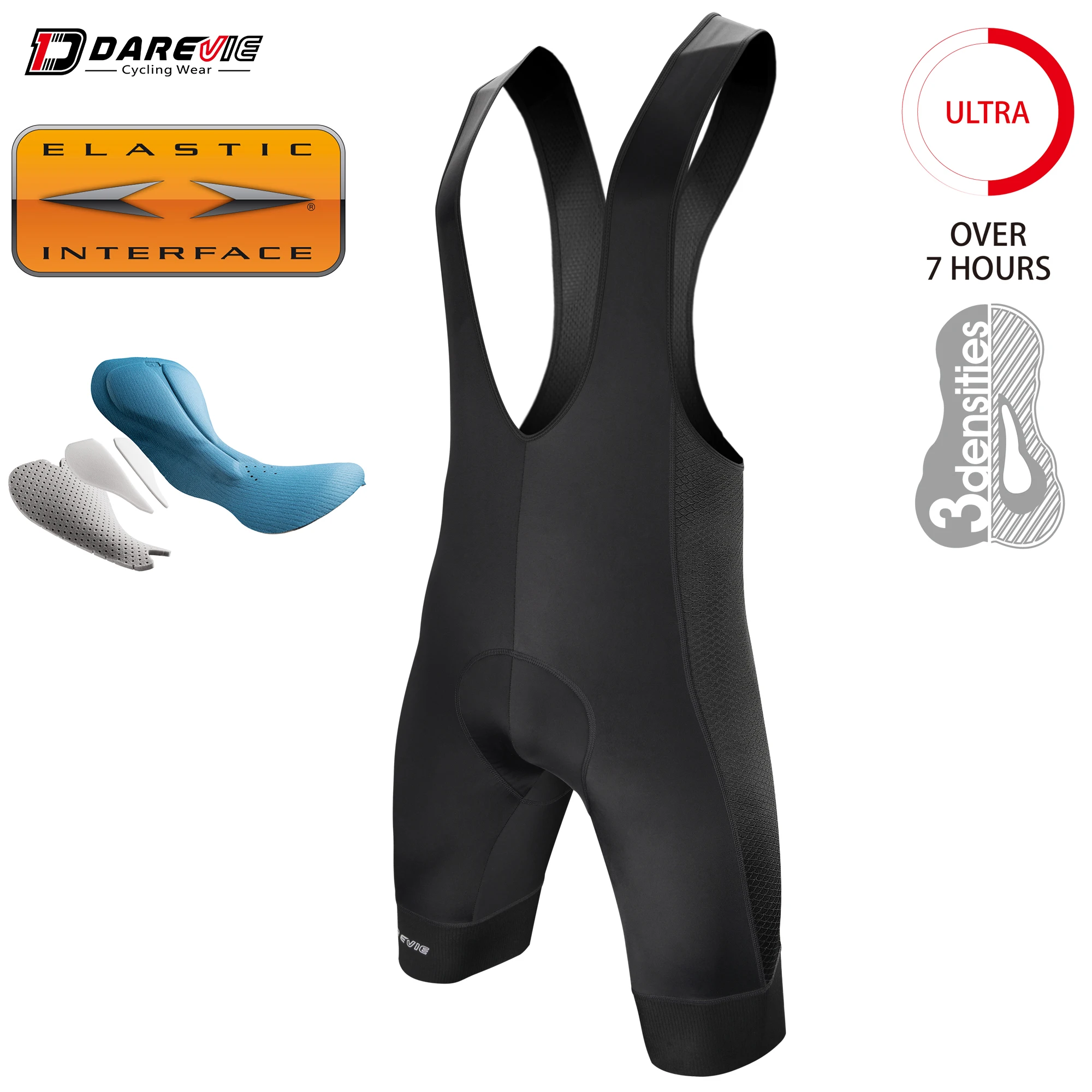 Cycling Pro Team Bib Shorts | Cycling Bib Shorts Pad | Darevie Cycling ...