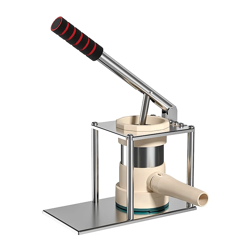 Manual-Sausage-Stuffer-Stainless-Steel-Sausage-Stuffer-with-5-Tubes ...