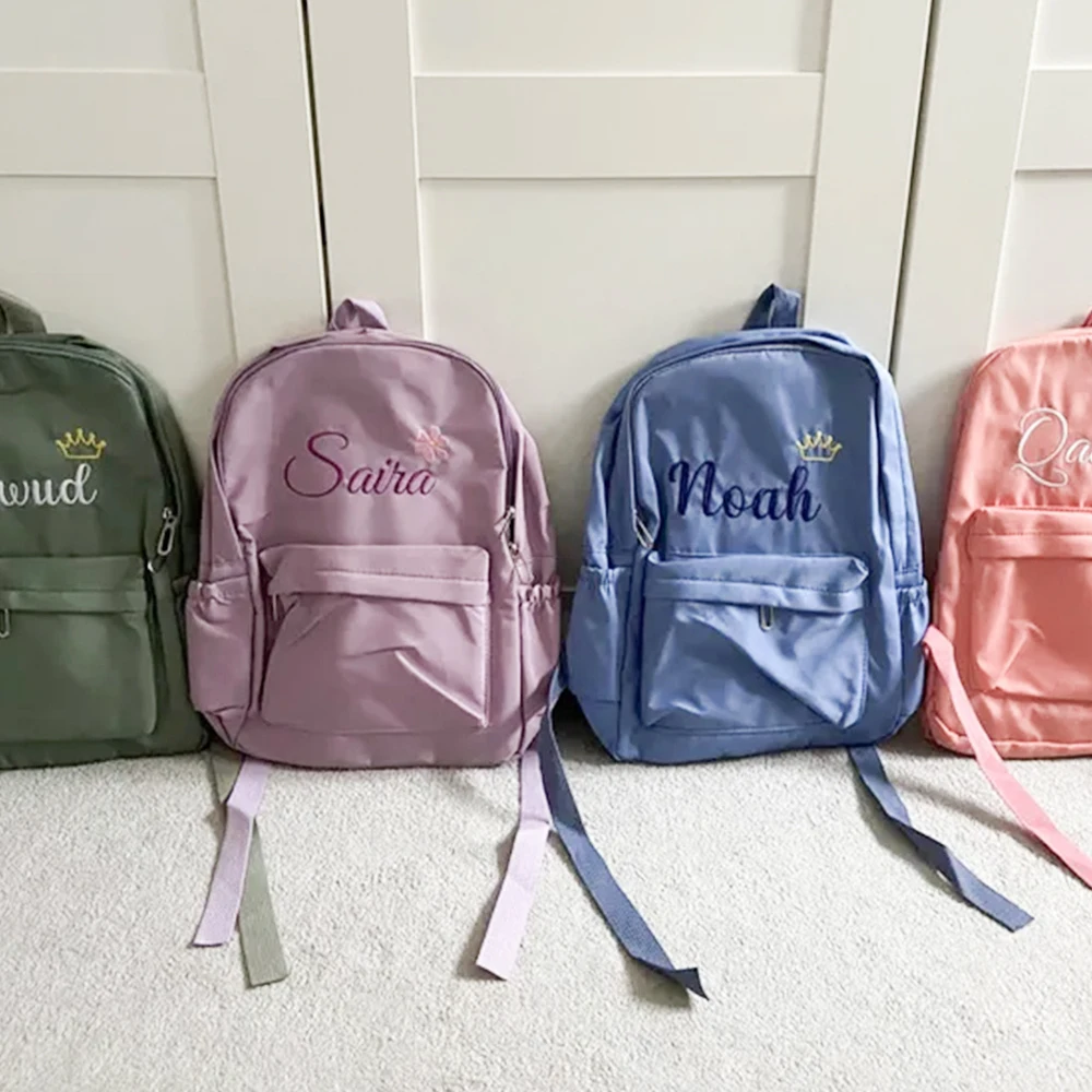 Customized New School Bags Personalized Name Embroidery Large Capacity ...