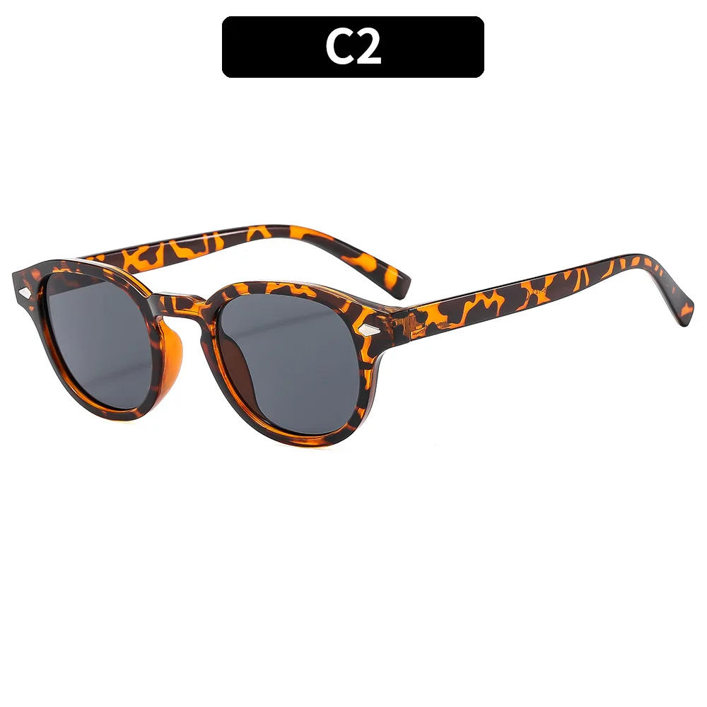 Vintage-Tortoise-Shell-Round-Sunglasses-Women-Men-2024-Brand-Design ...