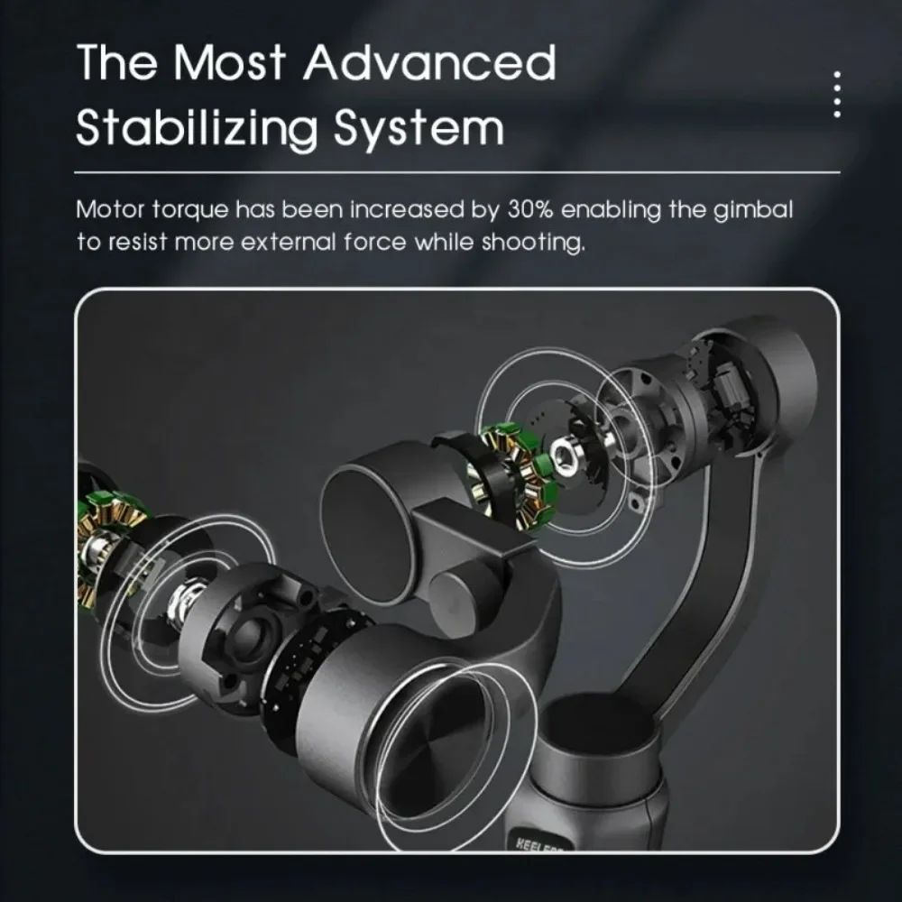 Takenoken Phone Holder Smart Gimbal Panoramic Shooting Anti-shake 3 ...