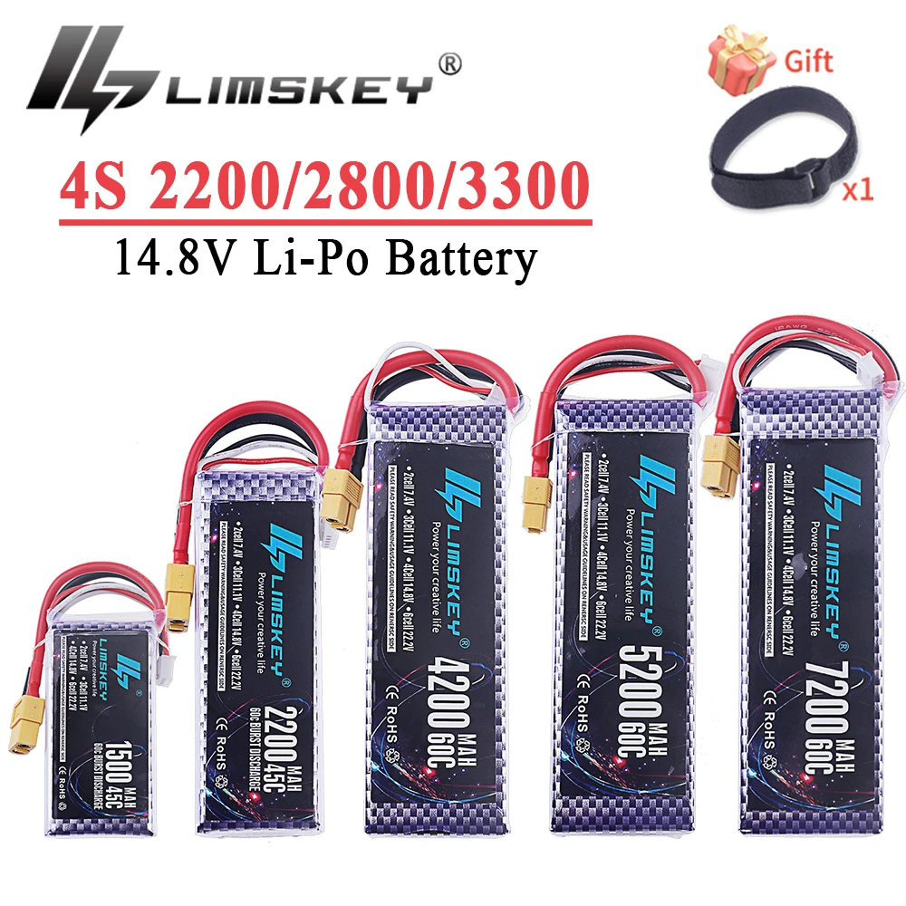4S-14-8V-45C-2200MAh-2800MAh-3300MAh-60C-Lipo-Battery-for-RC-Car-FPV ...