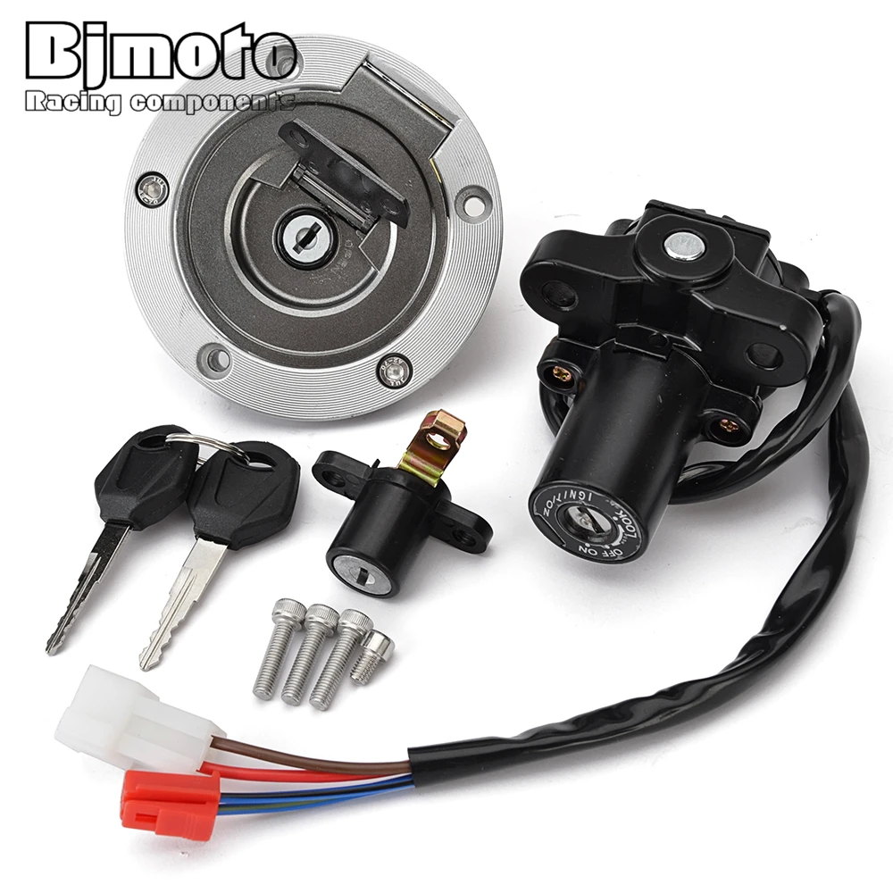 FZ-1000-Fuel-Gas-Cap-Ignition-Switch-Seat-Lock-with-Key-Kit-For-Yamaha ...