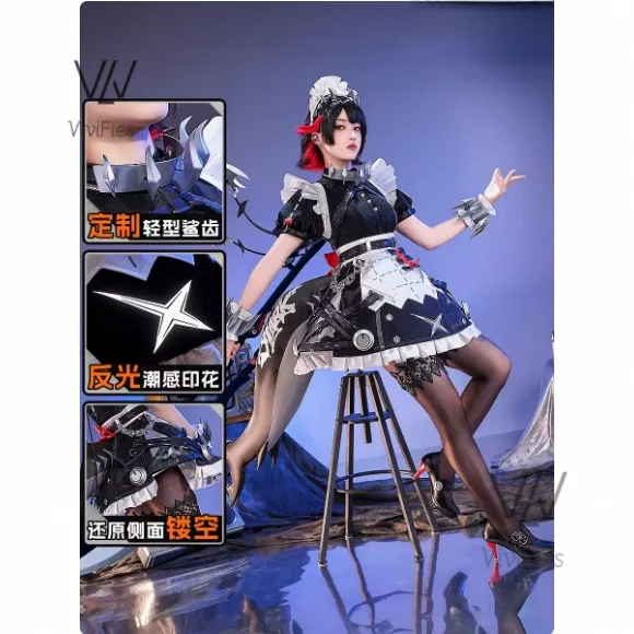 Zenless-Zone-Zero-Corin-Wickes-traje-de-Cosplay-conjunto-completo ...