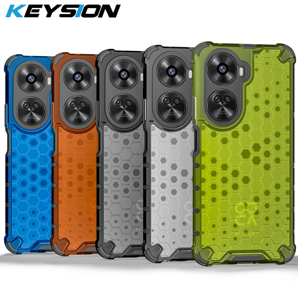 KEYSION-Shockproof-Armor-Case-for-Huawei-nova-12-SE-12s-Silicone-PC ...