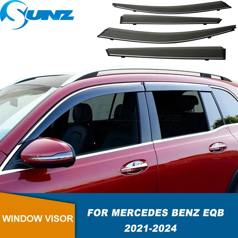 Side Window Deflector For Mercedes Benz EQB 2021 2022 2023 2024 Car ...