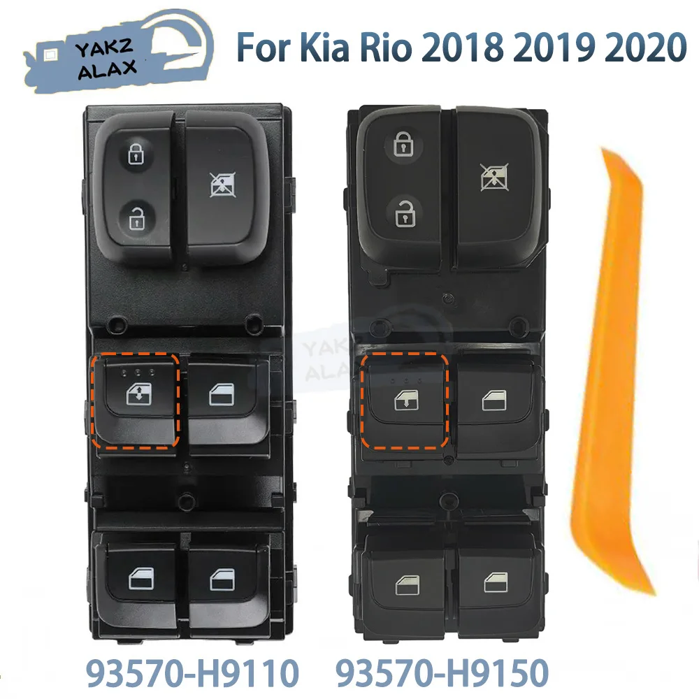 Para Kia Rio 2018 2019 2020 interruptor de Control de ventanilla ...