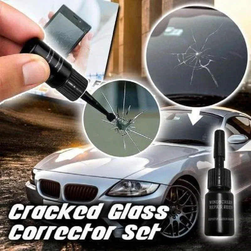 Windshield Crack Repair Kit for Glass Car Glass DIY Windscreen Tool for ...