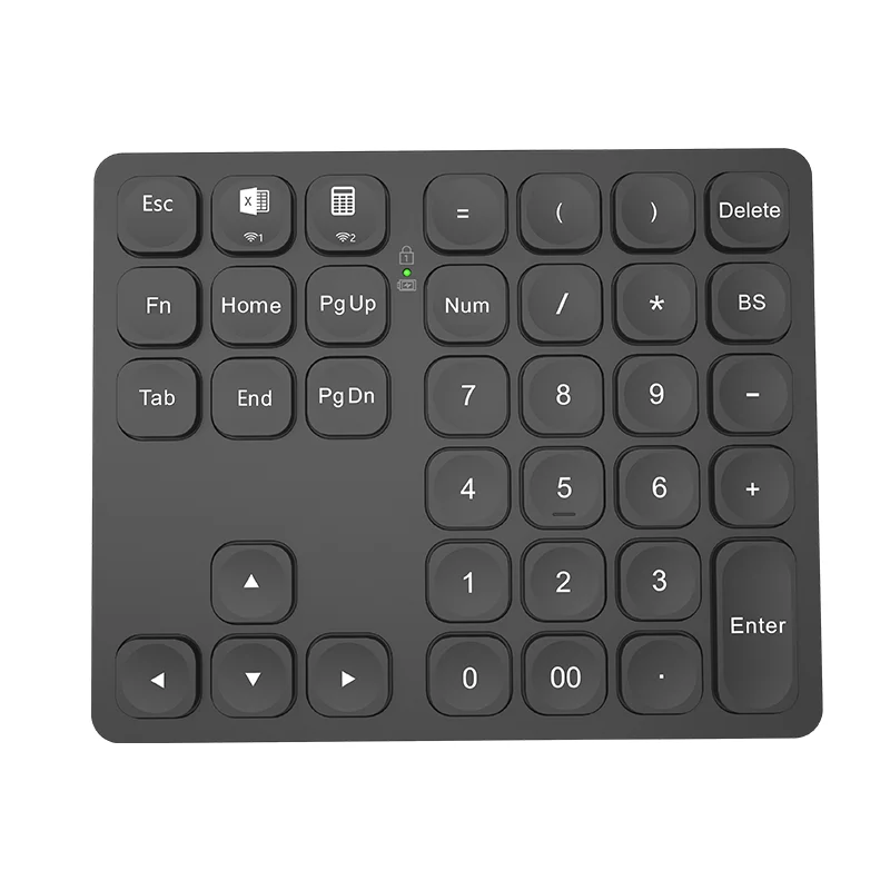 JOMAA-36keys-Bluetooth-Numeric-Keypad-Wireless-Rechargeable-Numpad-Keyboard-Ultra-Thin-Number ...