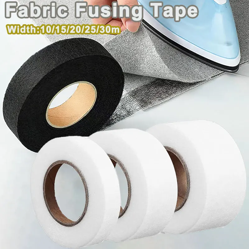 70Yards-Fabric-Fusing-Tape-Interlining-Adhesive-Hemming-Tape-Iron-on-Hem-Ribbon-No-Sew-Double ...
