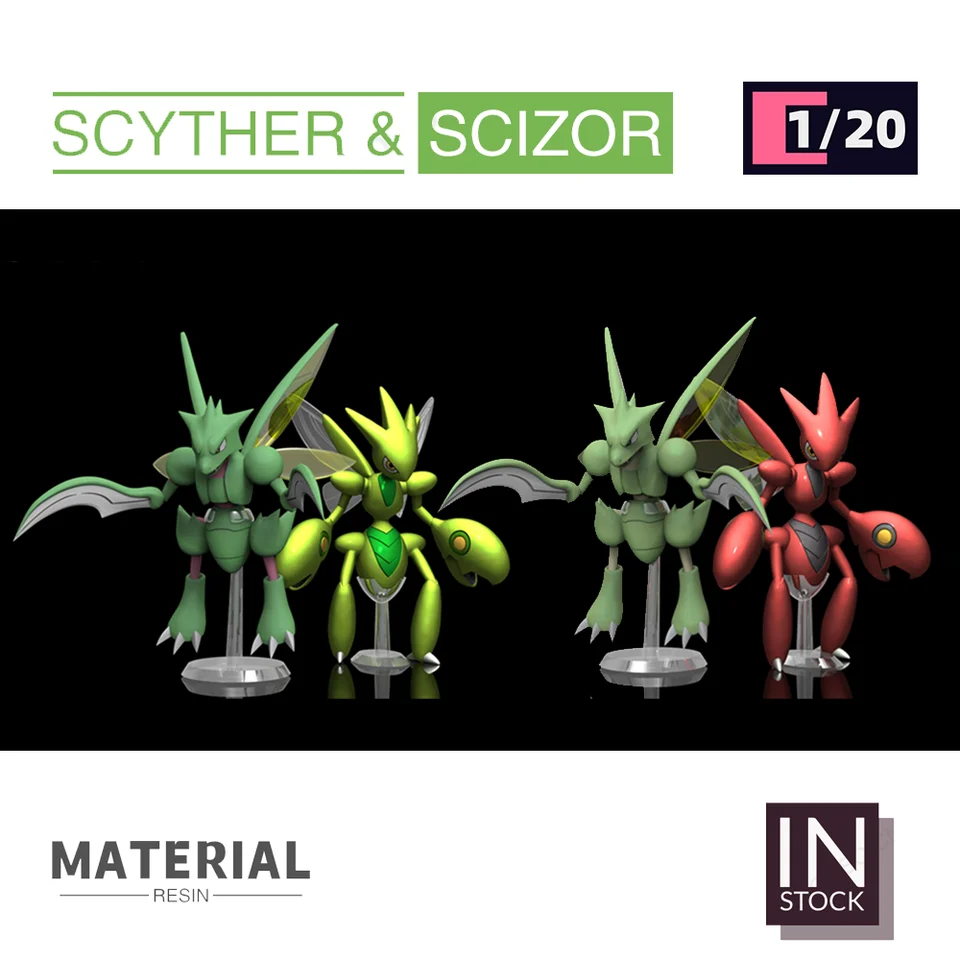 Scyther And Scizor
