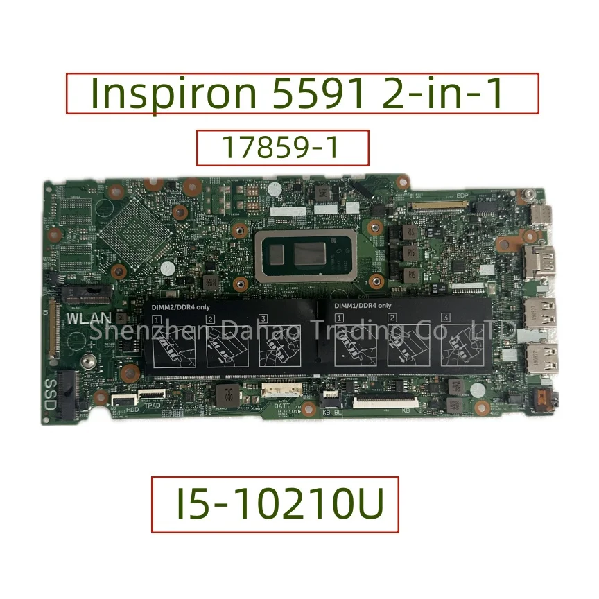 Dell-Inspiron-5591-2-in-1-Laotop-anakart-17859-1-ile-I5-10210U-CN ...
