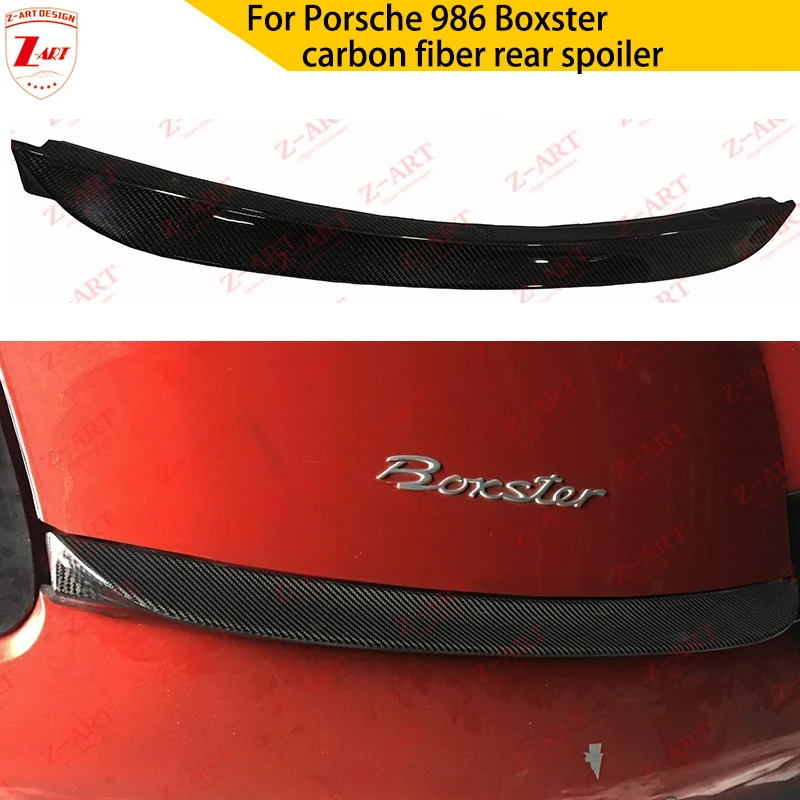 Z-ART-Carbon-Fiber-Rear-Wing-For-Porsche-Boxster-Cayman-986-Carbon ...