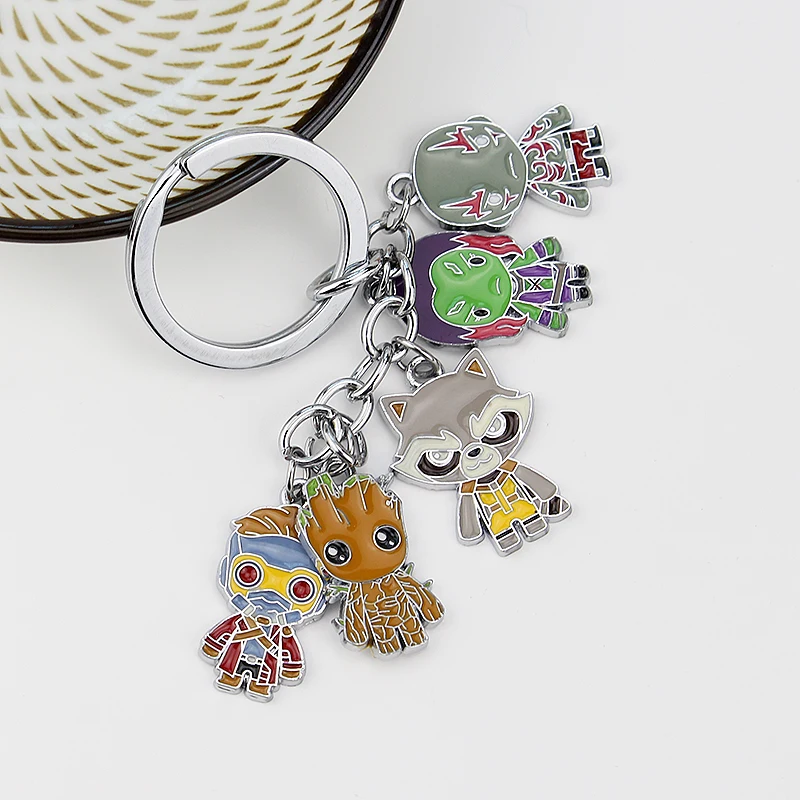 Disney-Marvel-Keychain-Guardians-of-the-Galaxy-Cartoon-Tree-Person ...