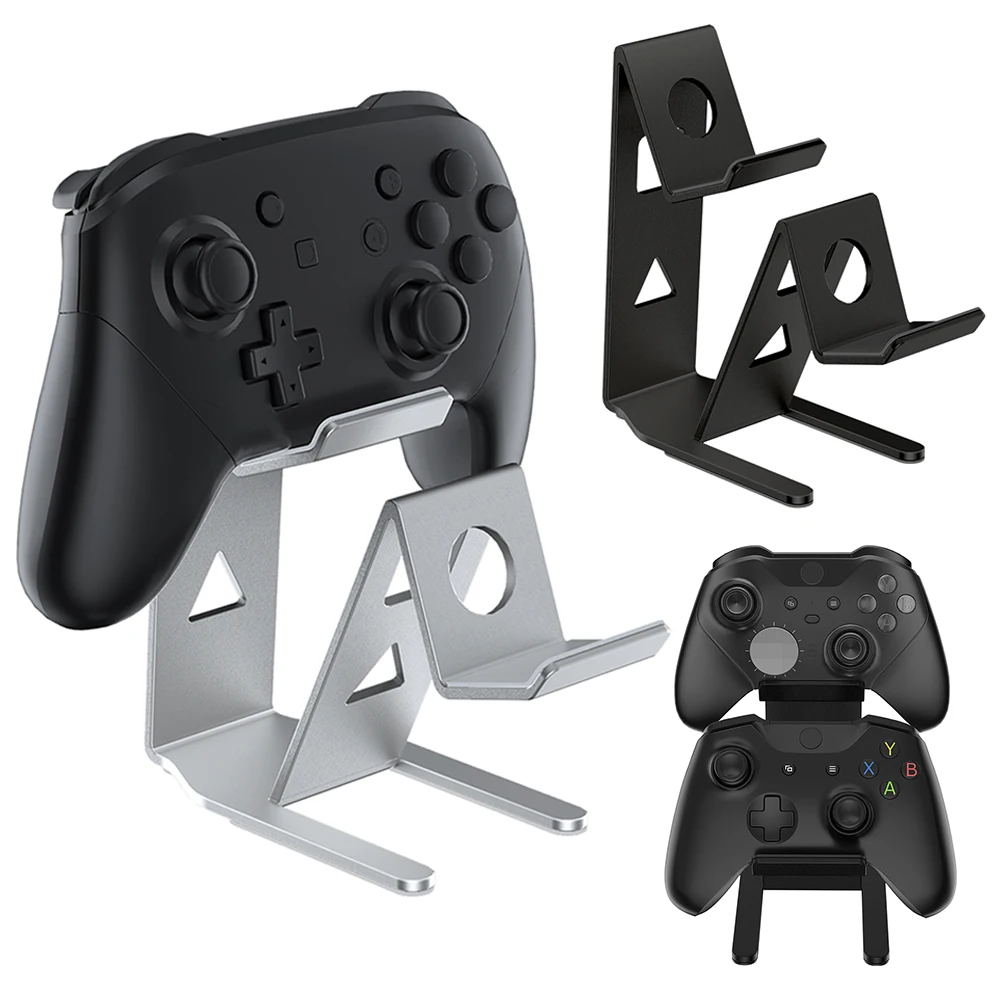 Dual Game Controller Stand Holder Space Saving Gamepad Rack Stand ...