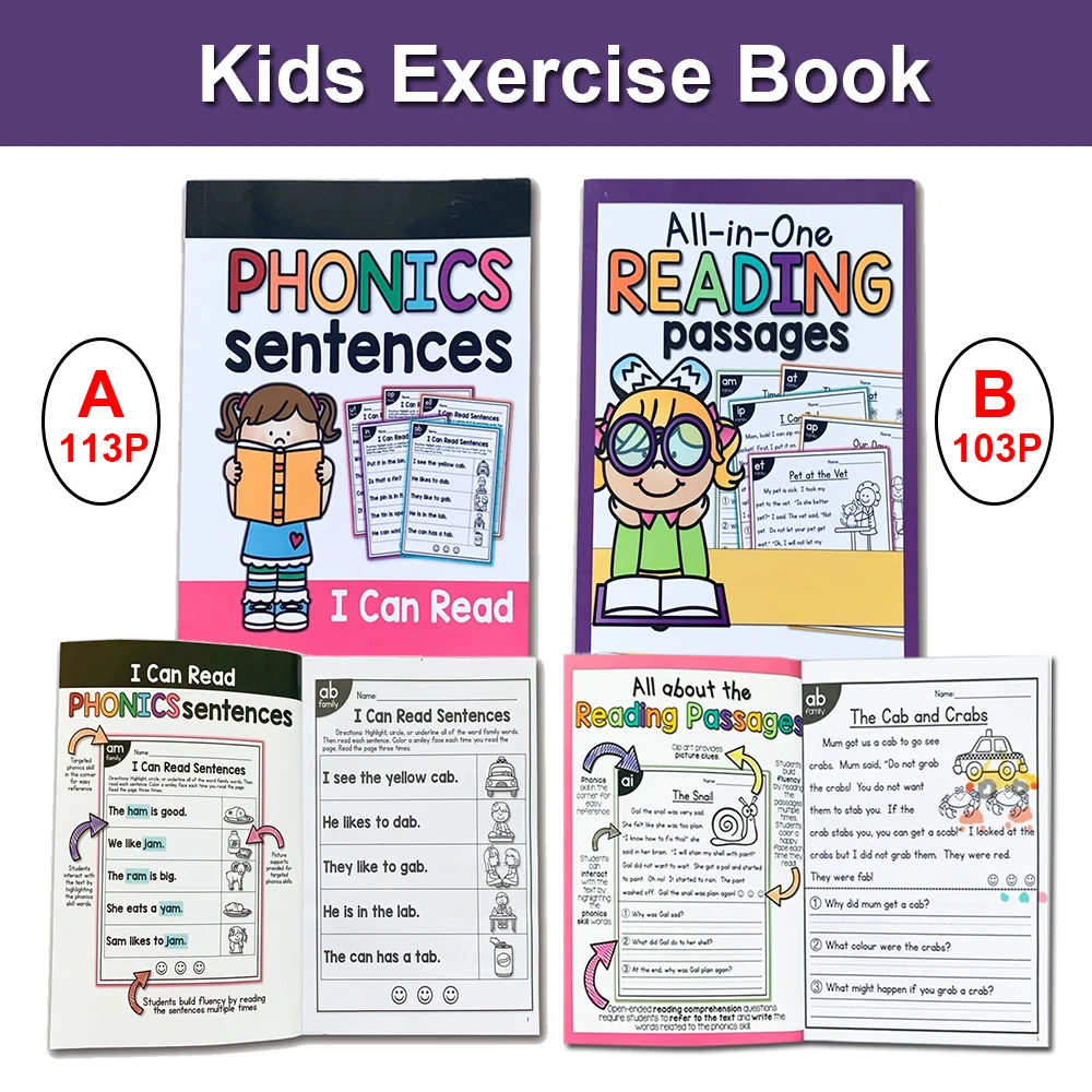 Kids-Children-English-Exercise-Book-Phonics-Educational-Workbook-I-Can ...
