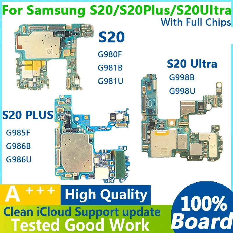 100-Working-Unlocked-Motherboard-for-Samsung-Galaxy-S20-G980F-G981B-S20 ...