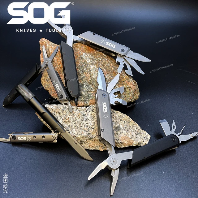 Sog Qorg Q1 Q2 Q3 Q4 Tactical Pen Scissors Multifunctional, 46% OFF