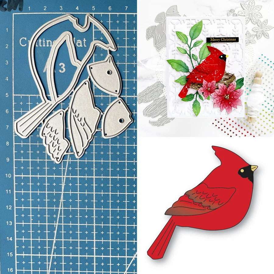 Lucky-Goddess-Metal-Cutting-Dies-Layered-Cardinal-Diy-Scrapbooking ...