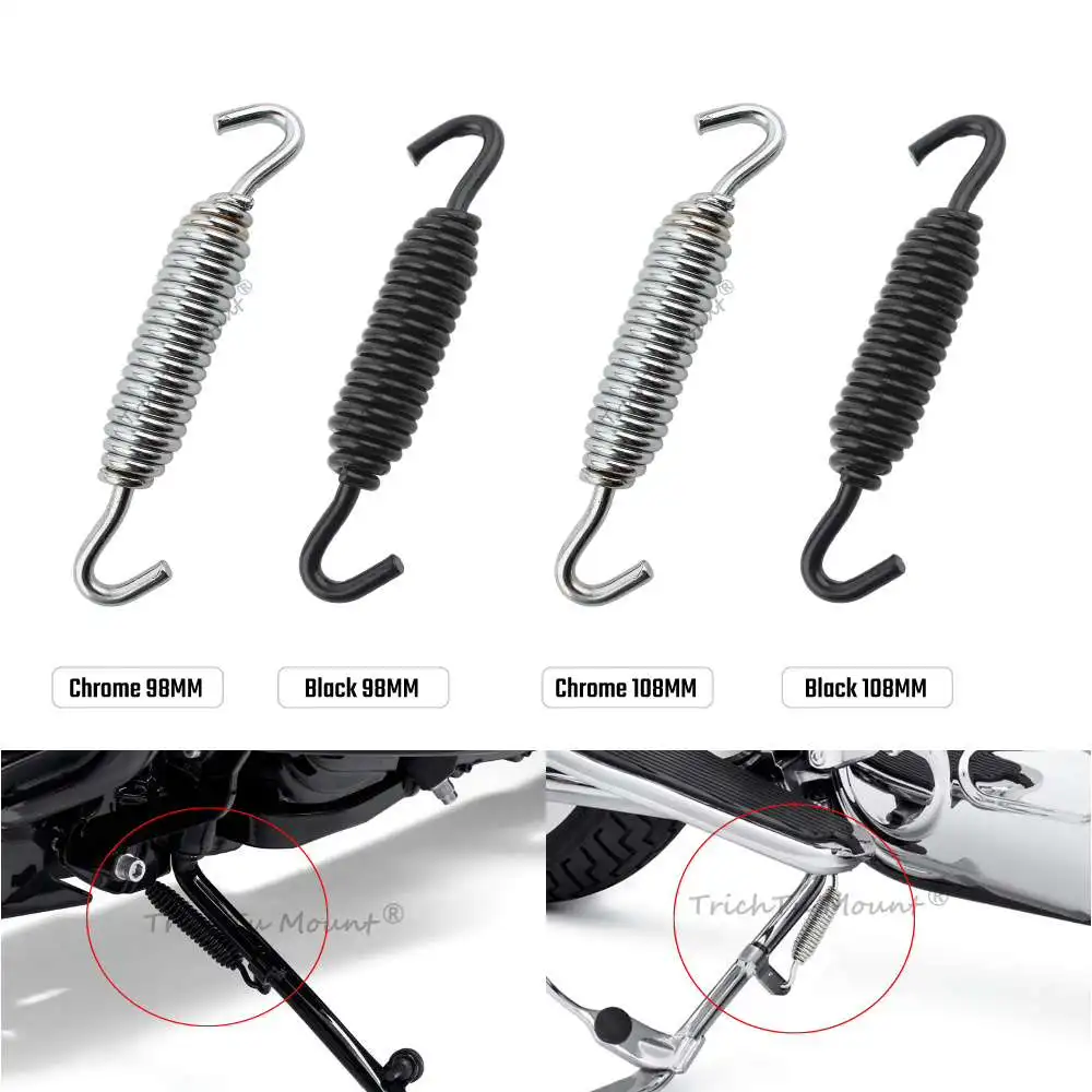 Motorcycle-Kickstand-Stand-Support-Spring-For-Harley-Touring-Electra ...
