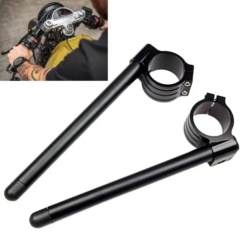Manillar-Universal-ajustable-para-motocicleta-manillar-de-horquilla-con ...