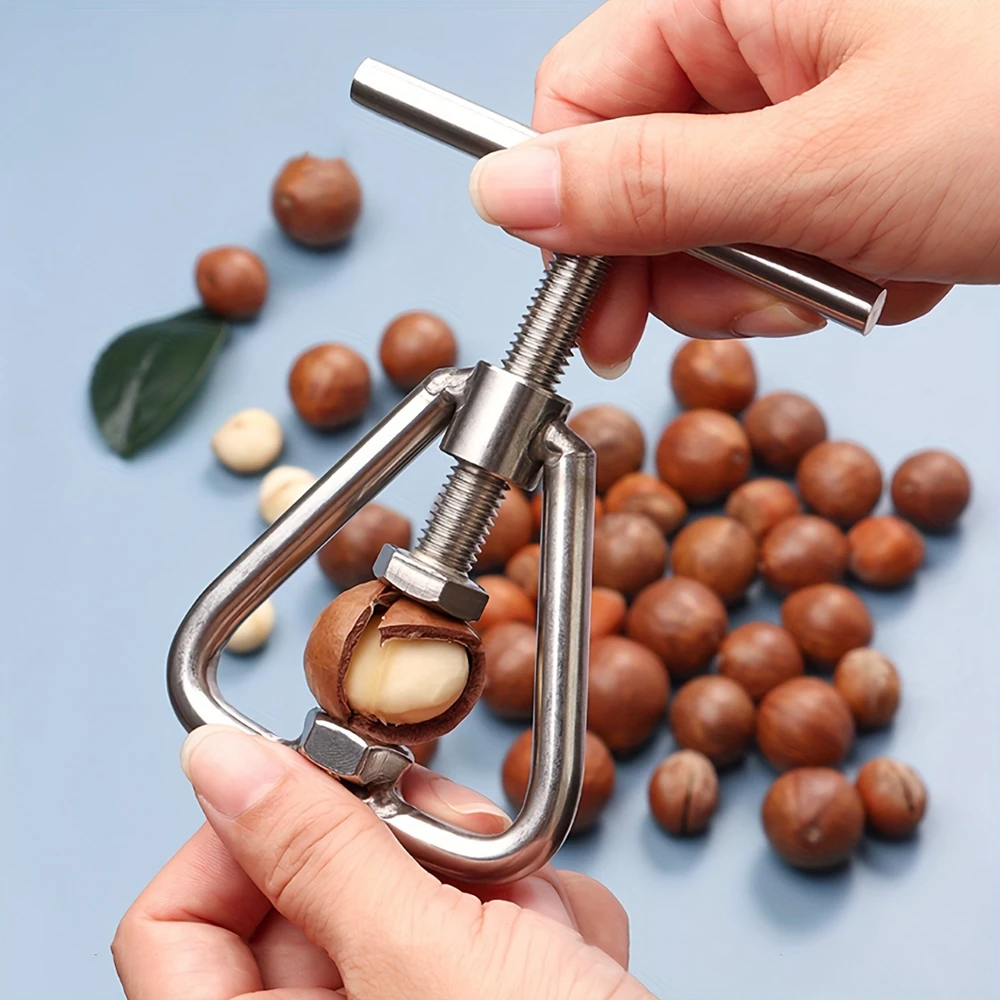 1pcs Nut Opener Clip Stainless Steel Nut Clip New Year Christmas Home ...