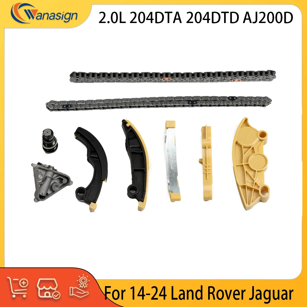 Engine Timing Chain Kit Fit 2.0 L Diesel 204DTA 204DTD AJ200D For Land ...