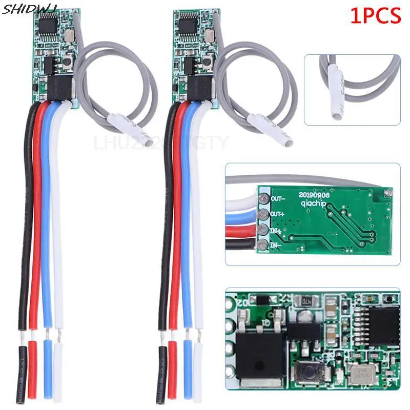 Universal-DIY-433-Mhz-1CH-RF-Relay-Receiver-Wireless-Remote-Control ...